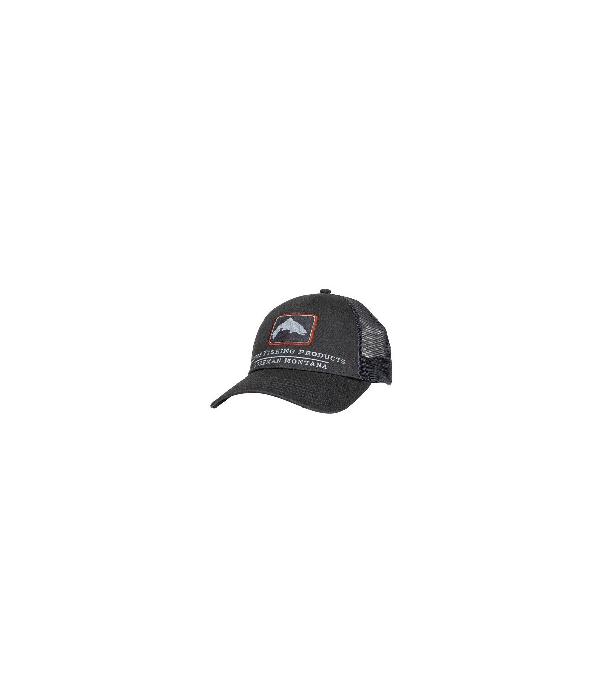 Casquette Simms Trout Icon Trucker Carbon